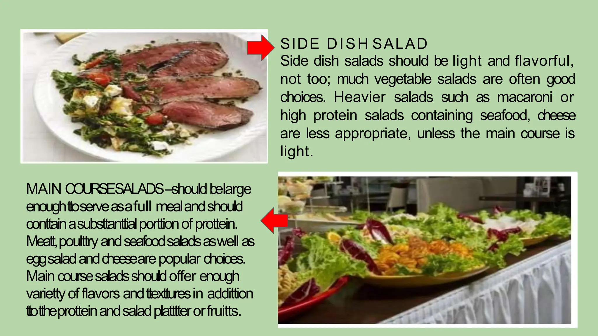 Salad classifications...............pptx