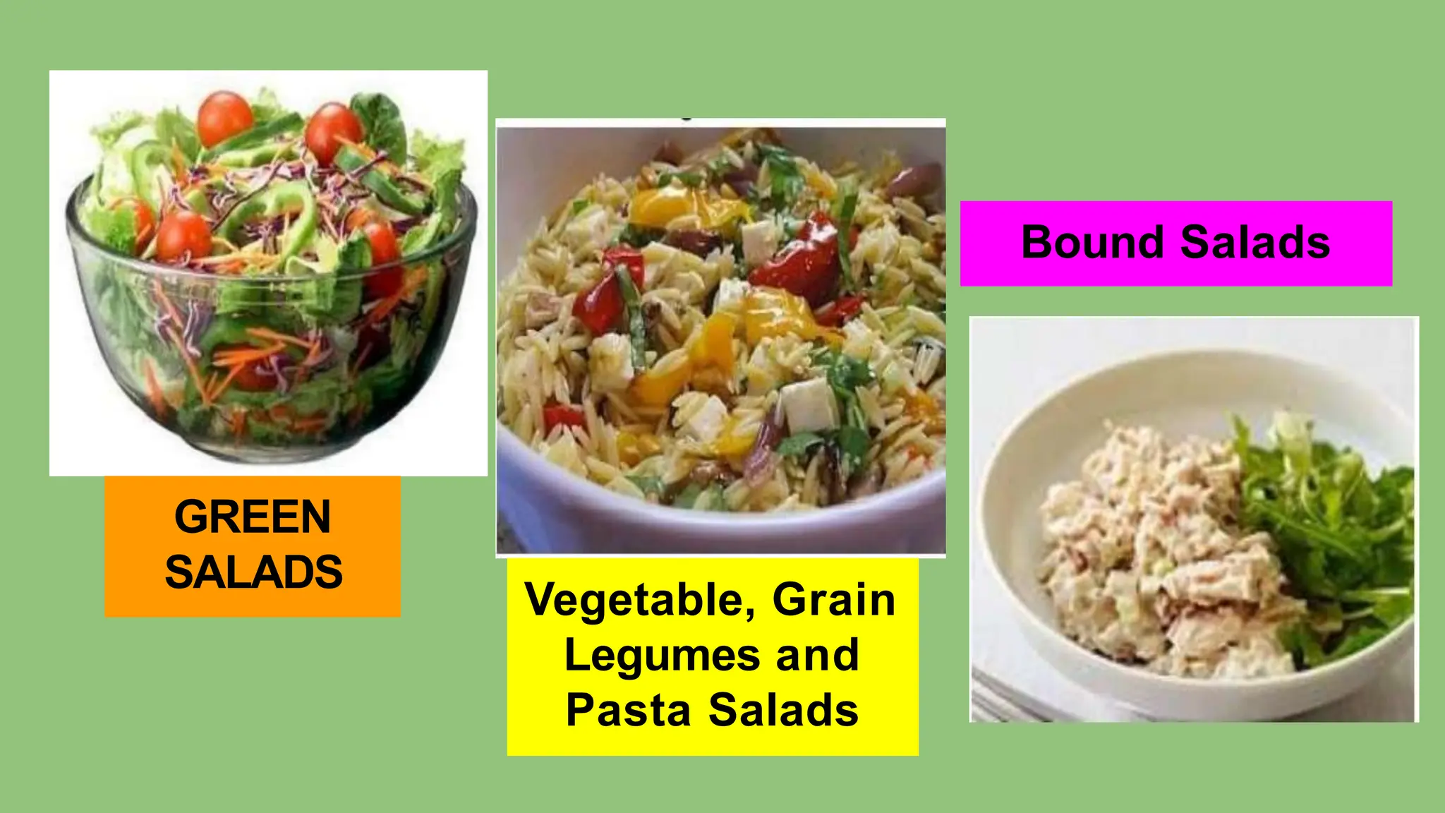 Salad classifications...............pptx