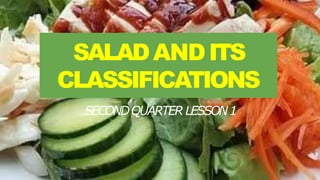 Salad classifications...............pptx
