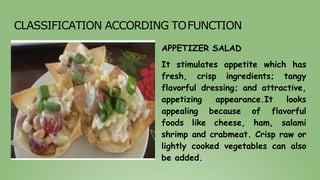Salad classifications...............pptx