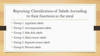 Salad classifications...............pptx