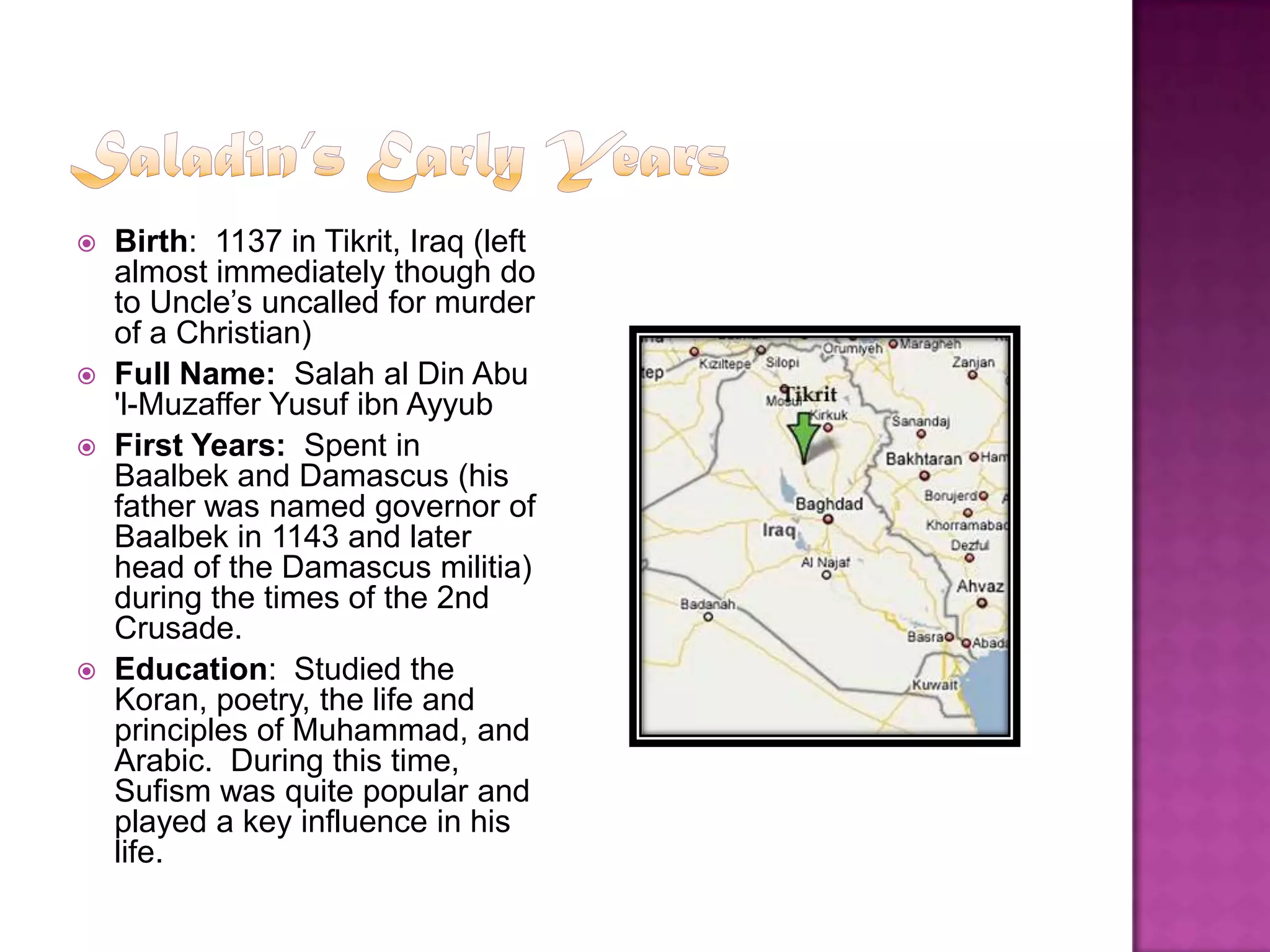 Saladin The Great | PPTX