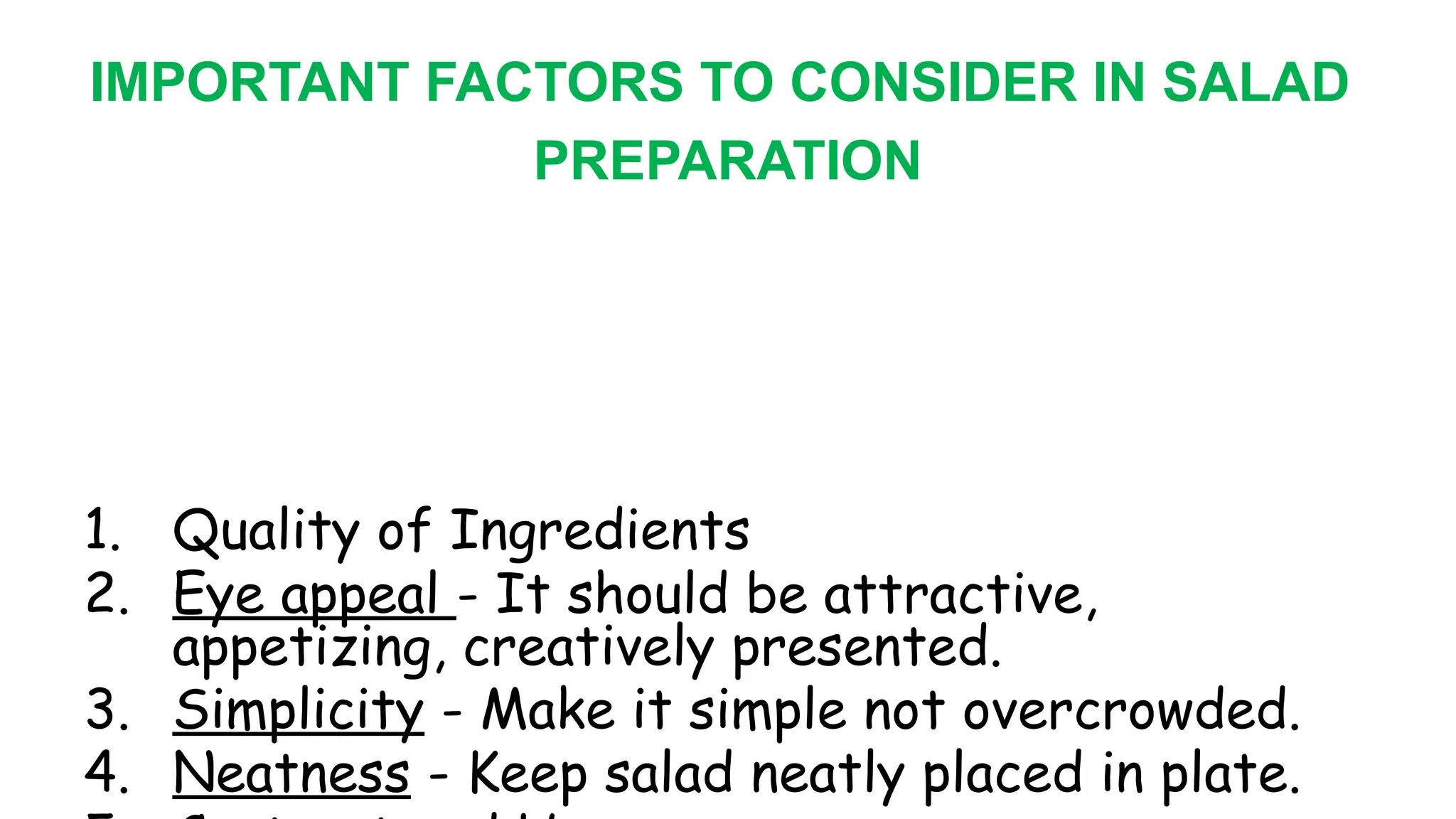 salad ppt g9 - 2.pptx, quarter 2 topic in grade 9 | PPTX