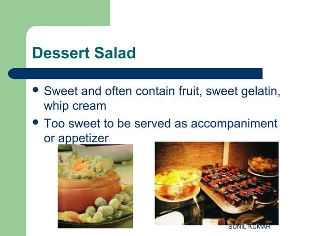 Salads | PPT | Healthy Cooking and Eating | Food & Drink