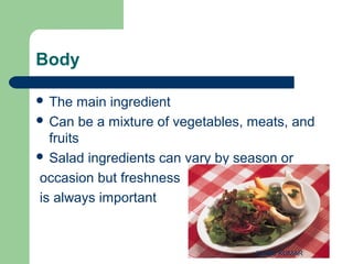 Salads | PPT