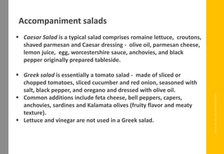 Salads: www.chefqtrainer.blogspot.com
