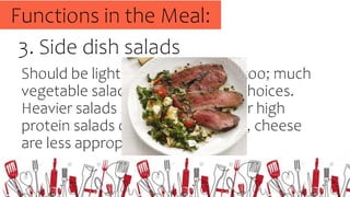 SALADS.pptx | Healthy Cooking and Eating | Food & Drink