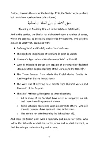 What is Salafiyah [English] | PDF