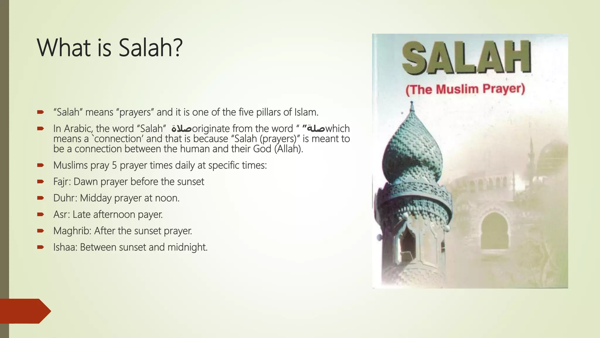 Salah muslim prayer | PPTX