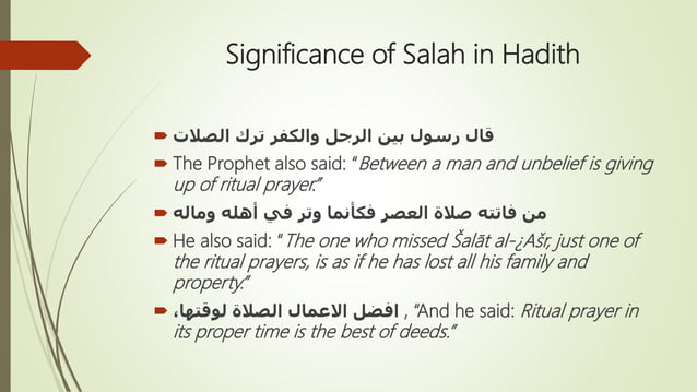 Salah muslim prayer | PPTX | Islam | Religion & Spirituality