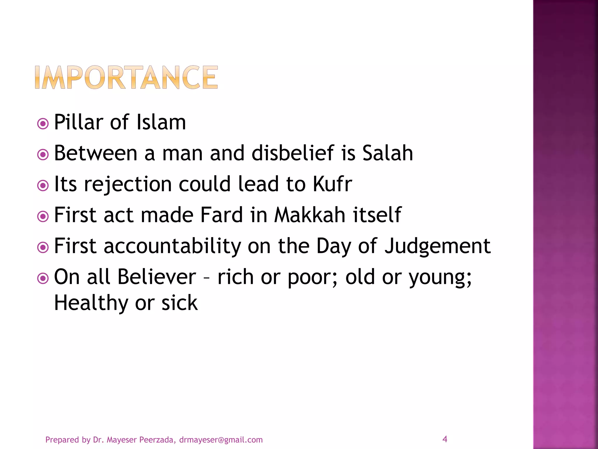 Salah- Prayers in Islam.pptx