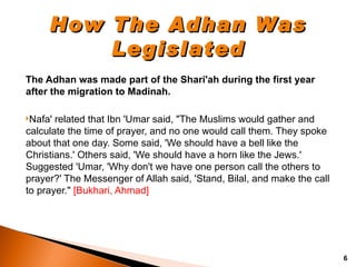 Salah(3) Adhan | PPT