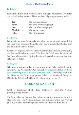 Salah (the Muslim prayer) | PDF