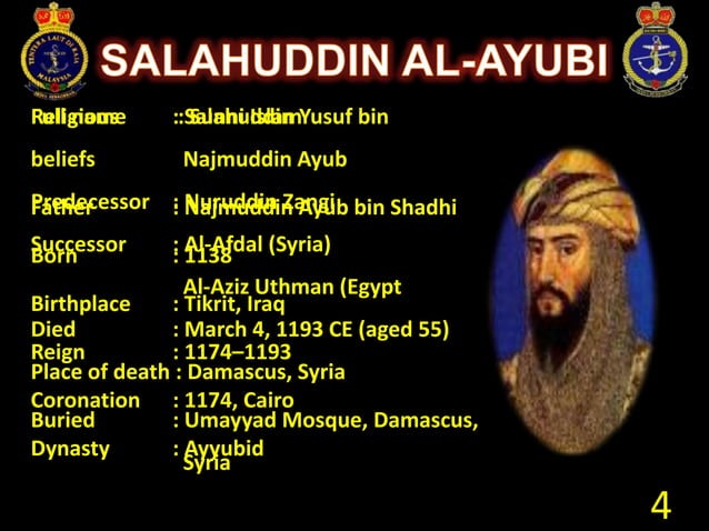Salahudin al ayubi | PPTX | Islam | Religion & Spirituality
