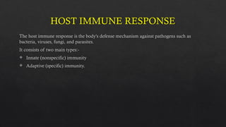 Paraneoplastic syndrome and host immune response .pptx