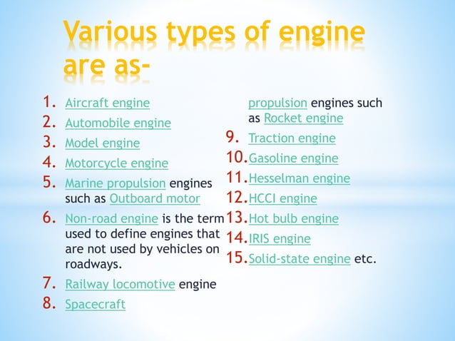 Troubles in Engine system | PPTX