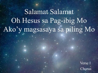 Salamat salamat | PPTX