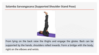 Salamba Sarvangasana Yoga Pose Guide | PPT