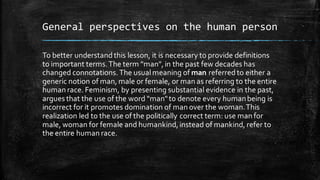 The Human Person: Limitations and Possibilities | PDF