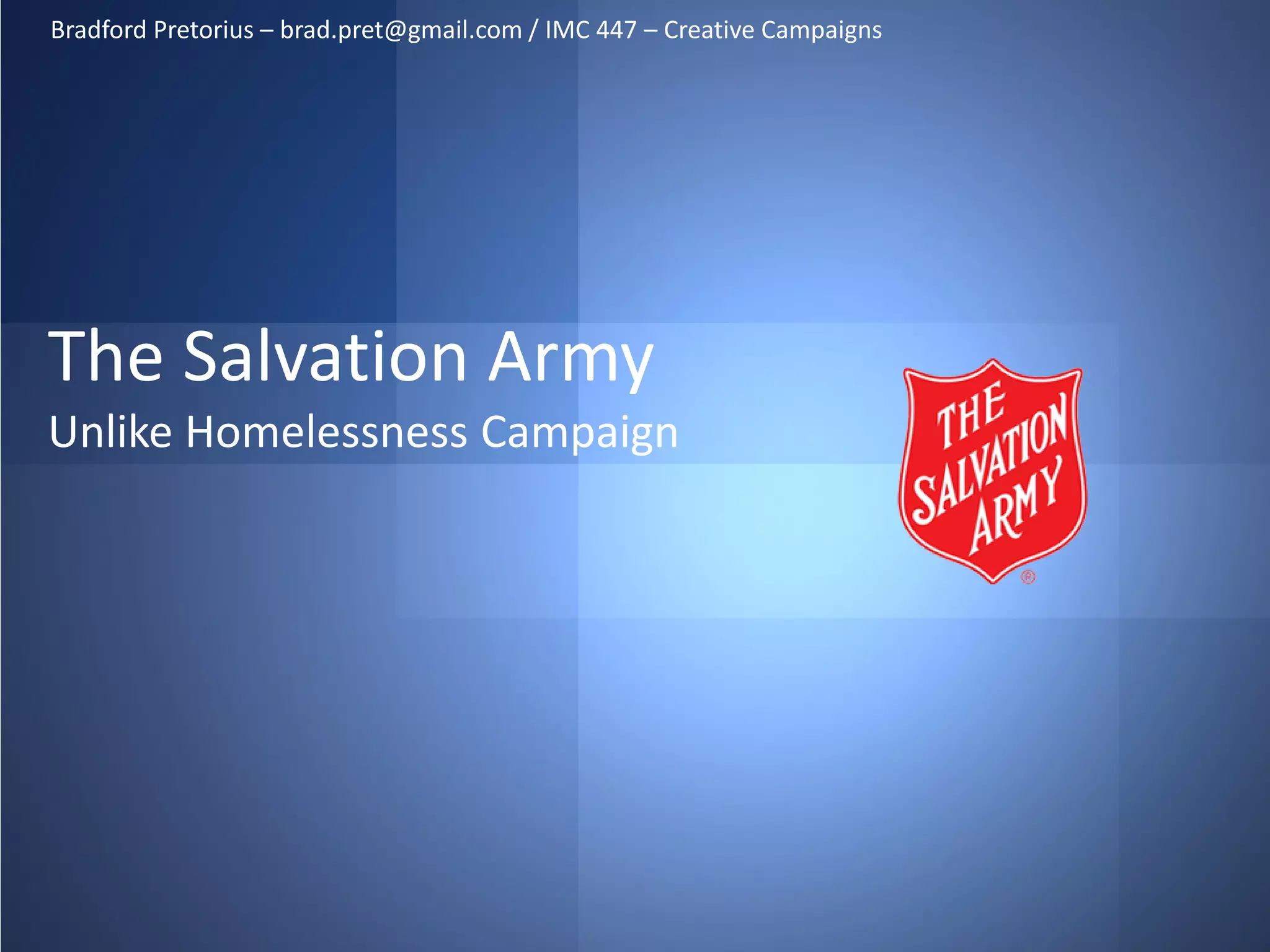 Salvation Army Campaign | PDF