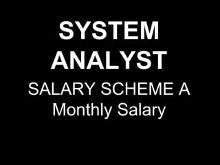 Salary scheme (1) | PPTX