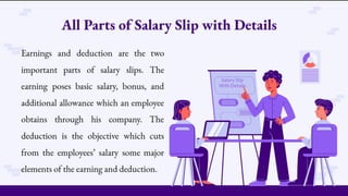 View Complete Details of Salary Slip and Its Parts | PDF