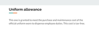 Salary Components - The ultimate tax saving hack | PPTX