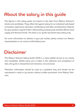 Salary guide 2019 adecco vietnam | PDF