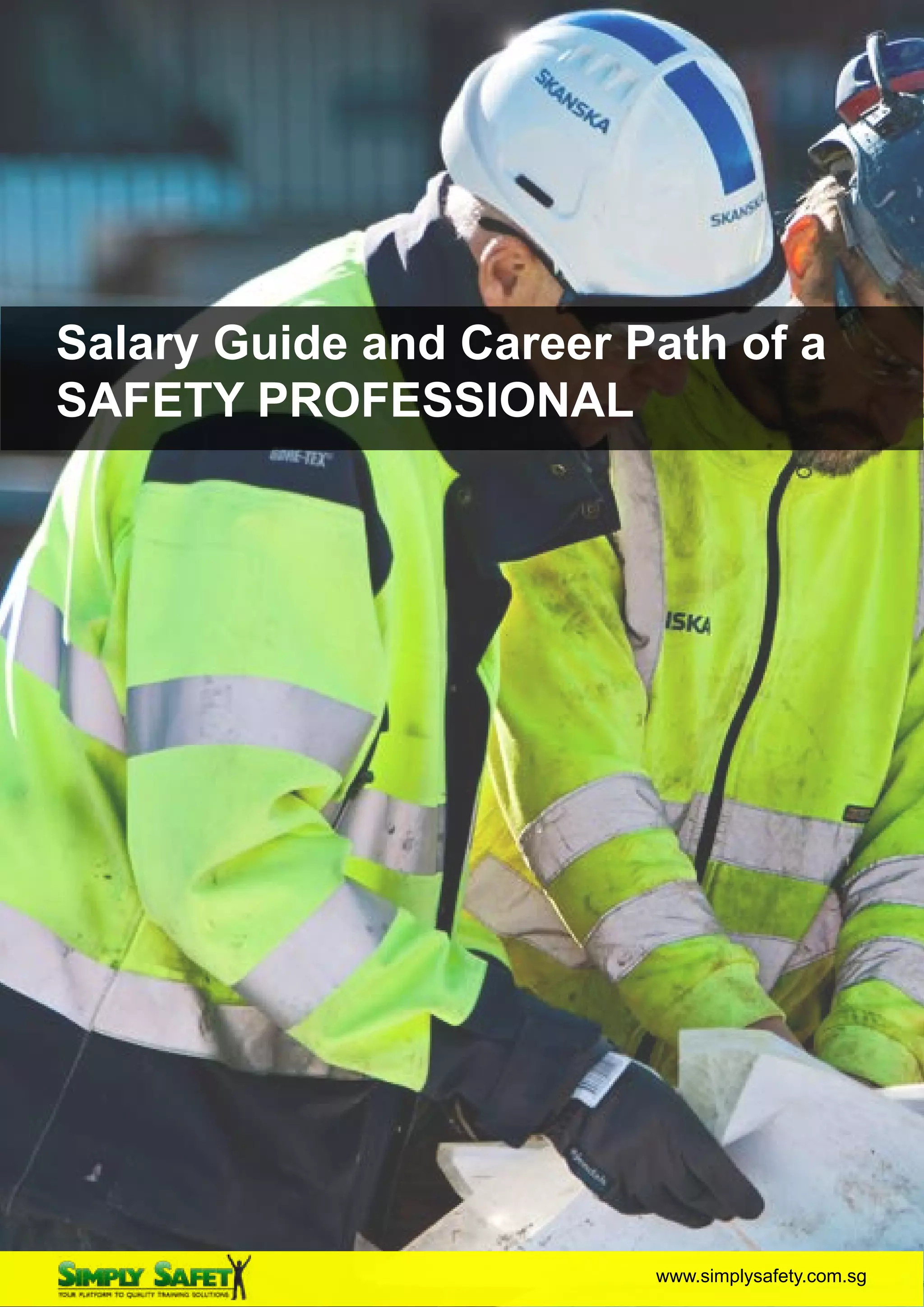Salary guide and career path of a safety professional | PDF