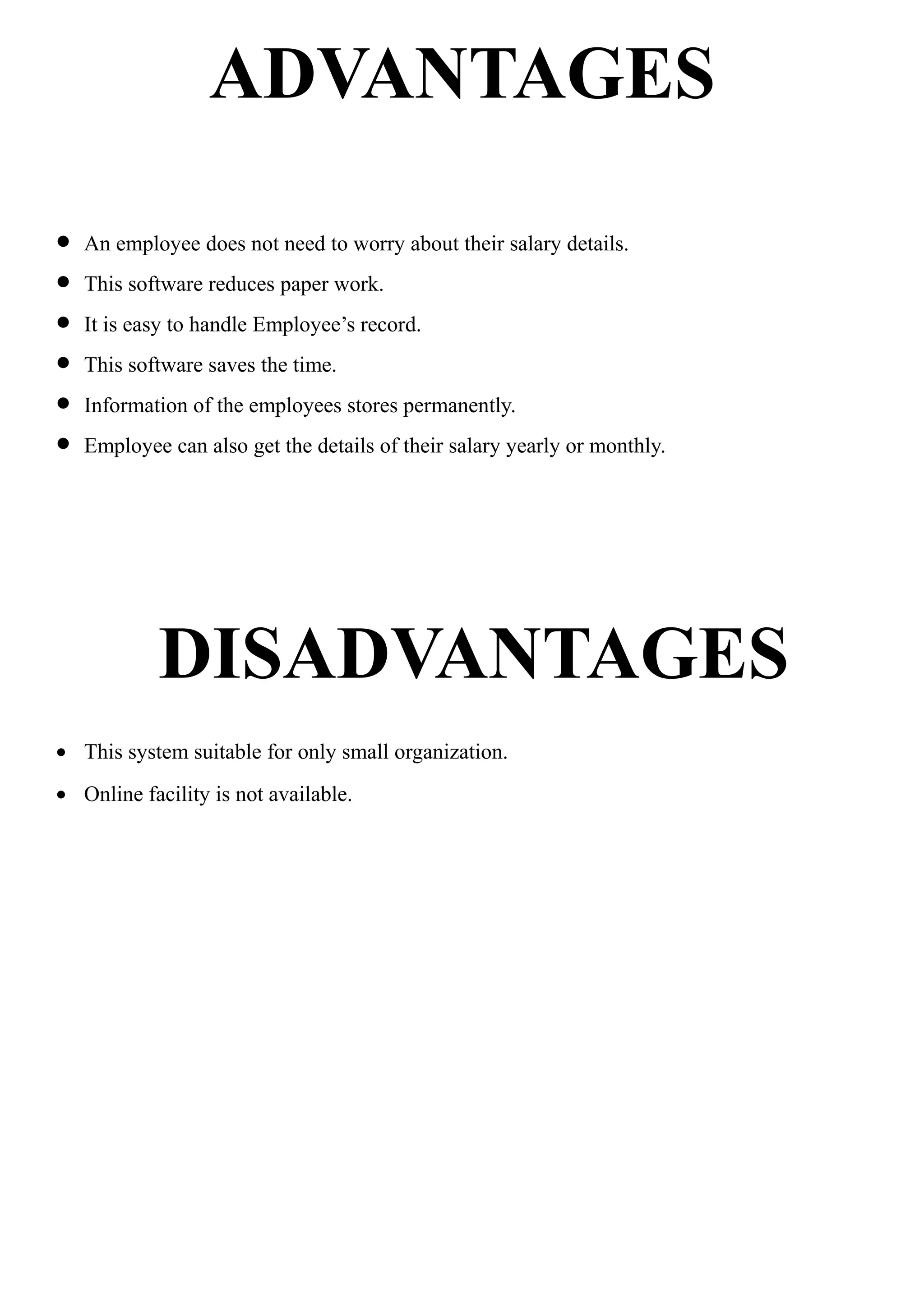 SALARY MANAGEMENT SYSTEM IN C++ | DOC