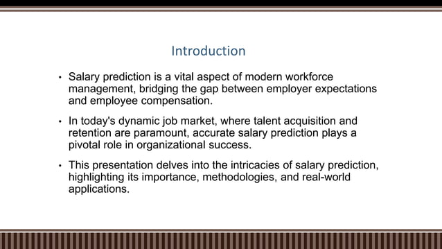 Salary Prediction: Data Analytics Project | PPTX | Human Resources ...