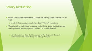 Salary reductions presentation june 2020 with formatting | PPTX