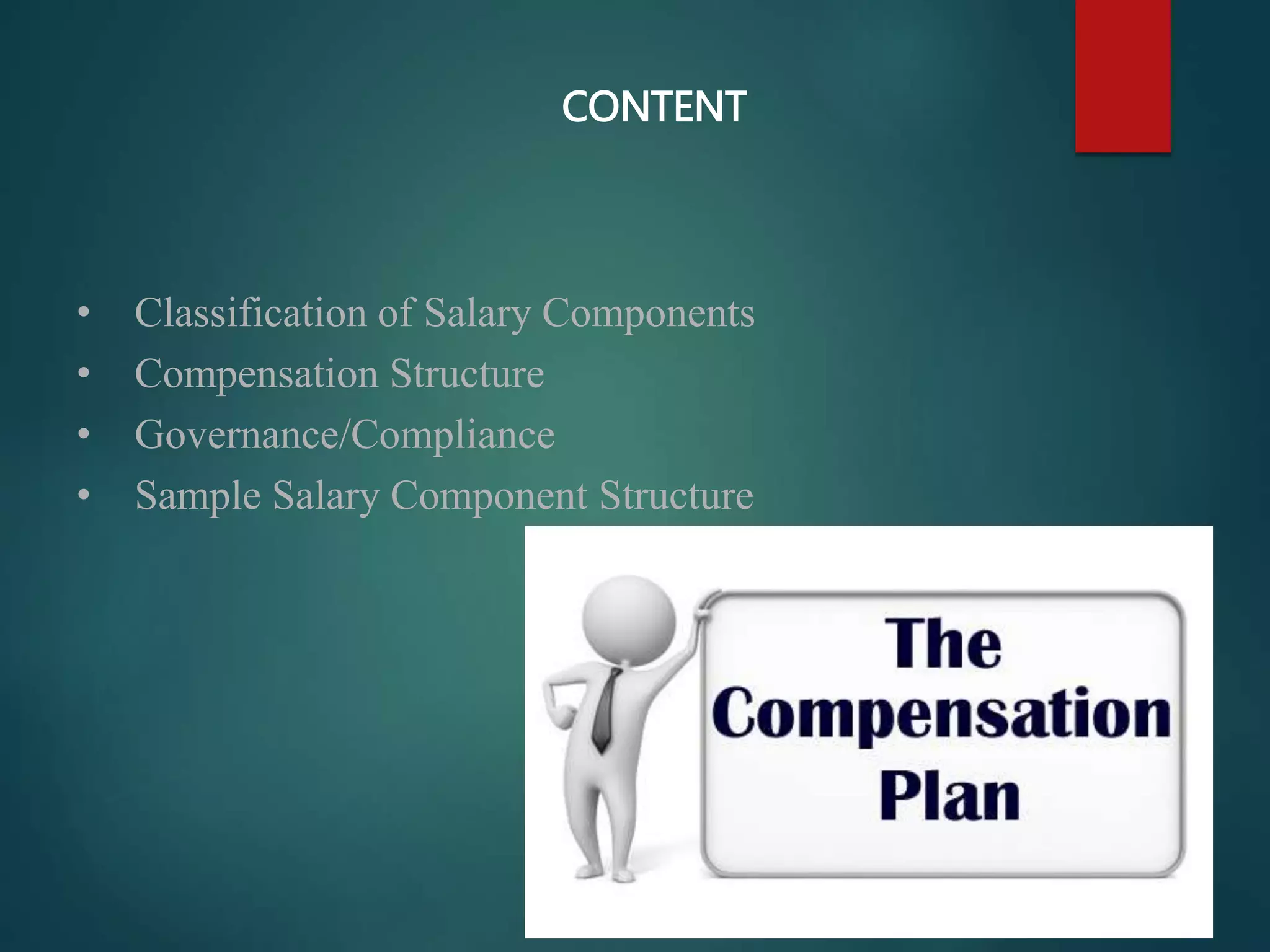 Salary structure | PPTX