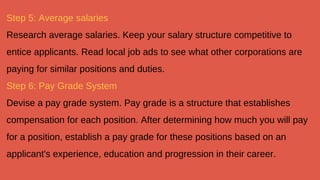 Salary structure | PDF