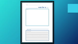 Using Nonfiction Picture Books as Mentor Texts for Student Writing