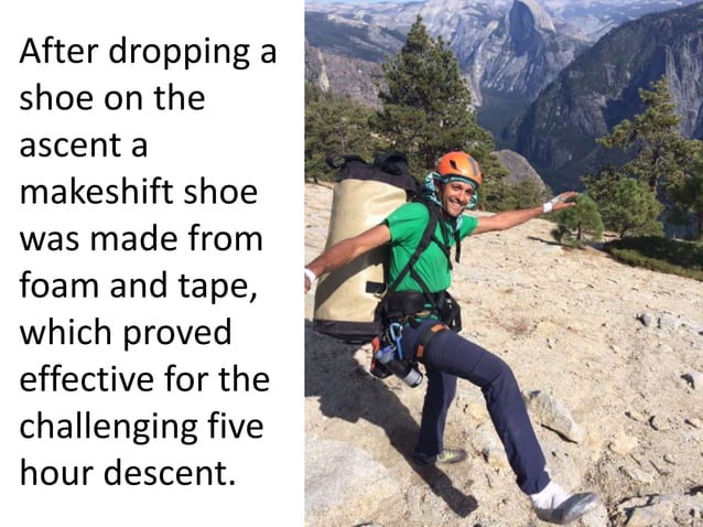 El Capitan Salathe wall ascent, Yosemite National Park | PPT