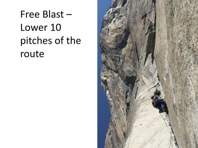El Capitan Salathe wall ascent, Yosemite National Park | PPT