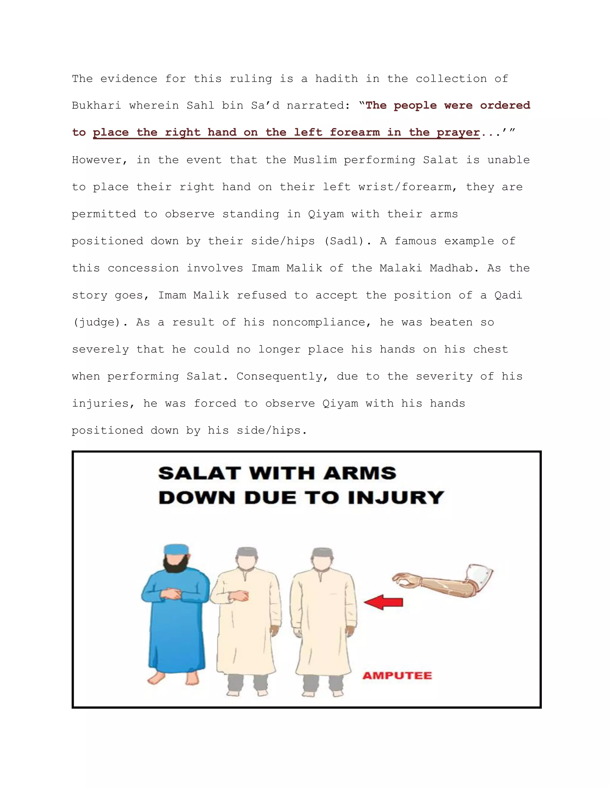 Salat (salah) for those muslims whom are either disabled or plagued ...