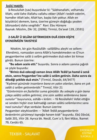 Salavat ve Tekbir | PPTX