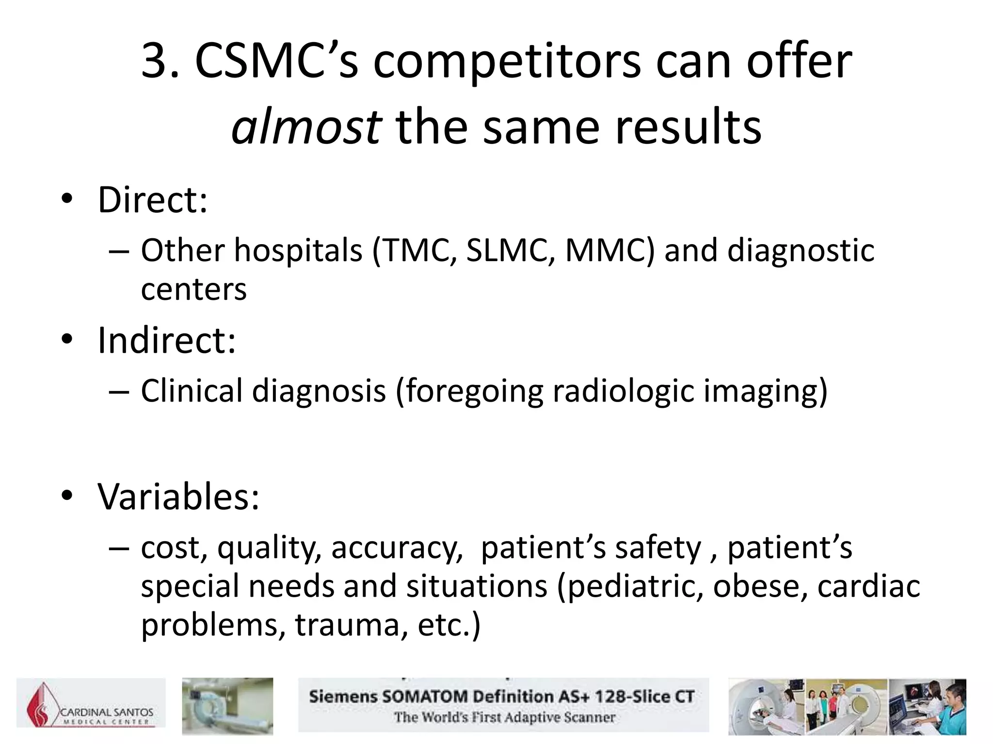 Salazar 10 step marketing plan for csmc ct scan | PPTX