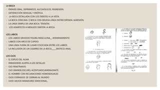 test de la figura humana Karen Machover, breve resumen | PPTX