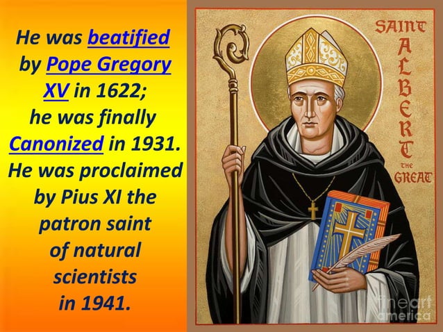 Saint Albert the Great | PPTX | Christianity | Religion & Spirituality
