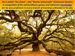 Saint Albert the Great | PPTX