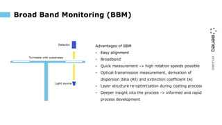 Rotary PEALD: in-situ monitoring of optical coatings | PPT