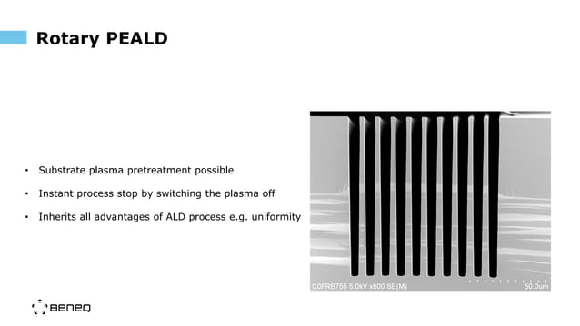 Rotary PEALD: in-situ monitoring of optical coatings | PPT