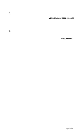 Sale agreement draft vishweshwar karkal g 1001[1] | ODT