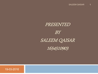 JAVA by Saleem Qasiar | PPT | Free Download