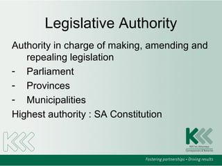 SA Legal System | PPT