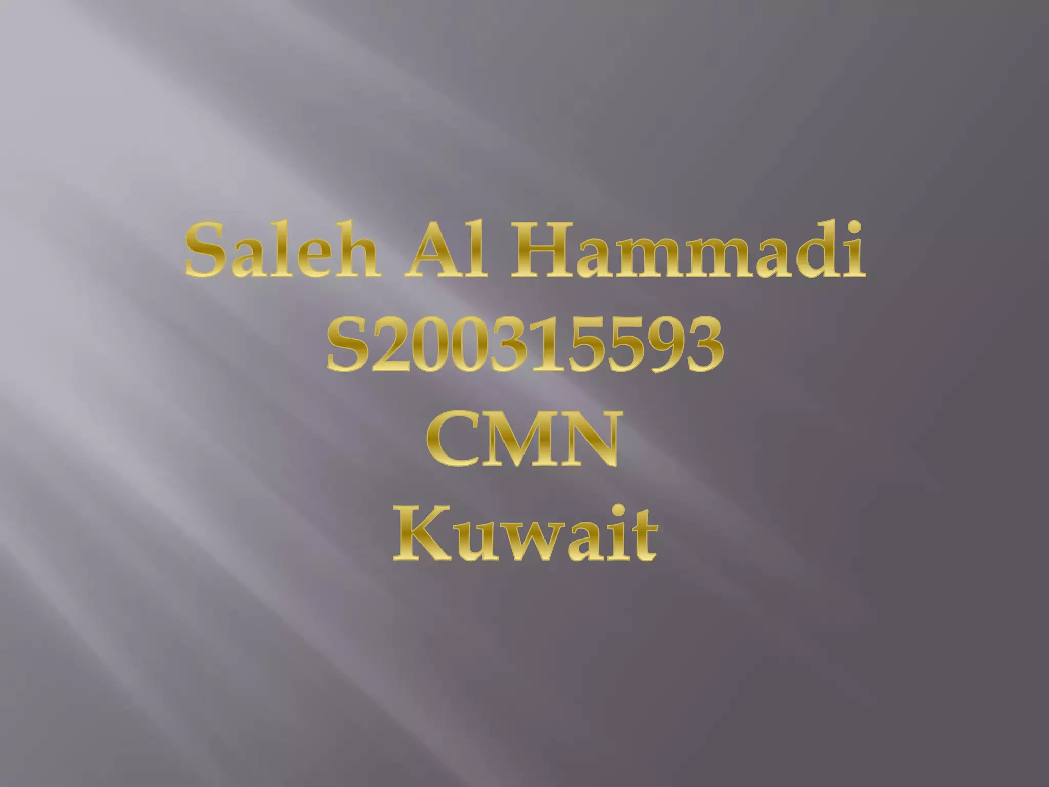 Kuwait Presentation | PPT