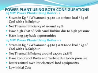 Boilers Classifications and Cost per kWh | PPTX